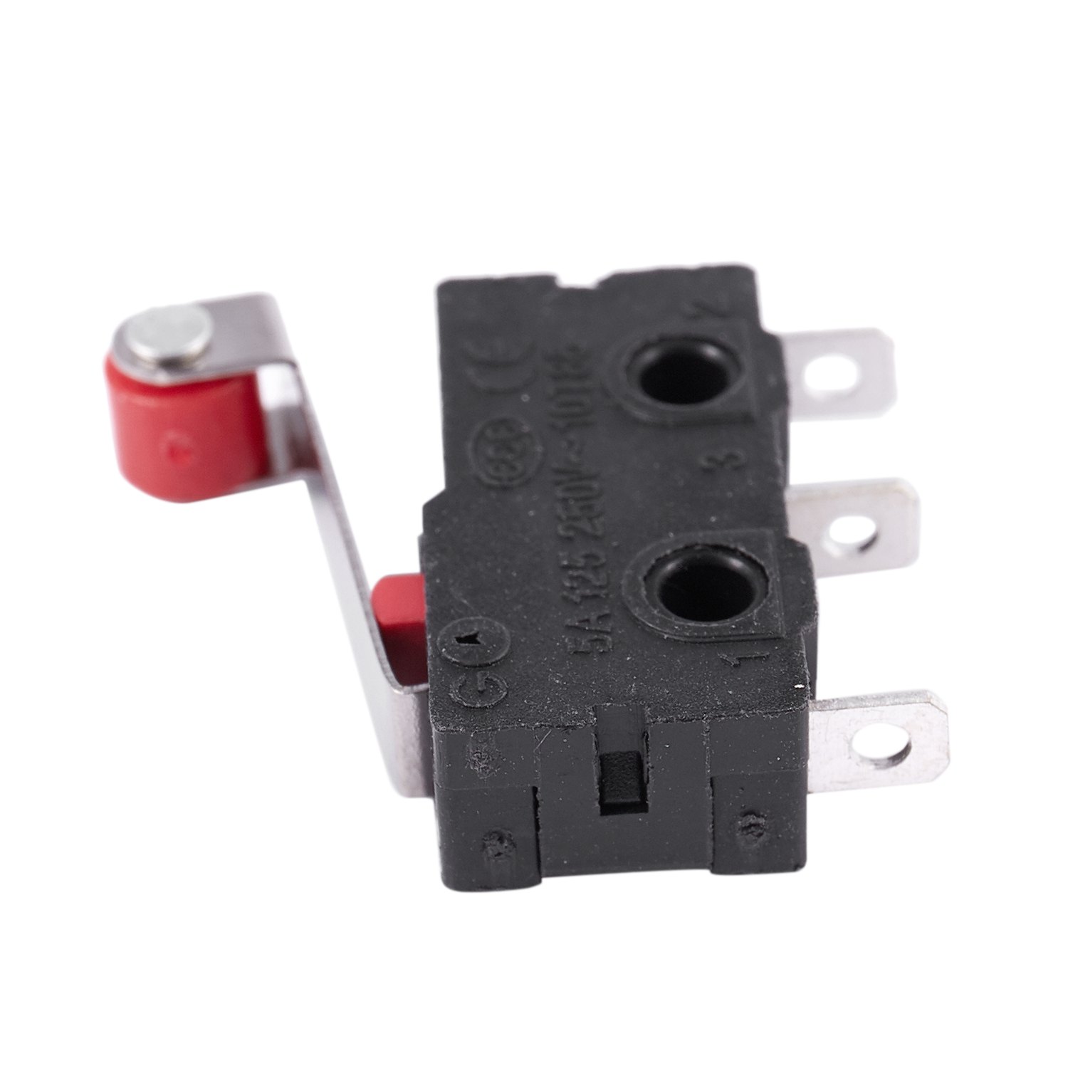 10Pcs Micro-Roller Lever Arm Open Close Limit Switch Kw12-3 Pcb ...