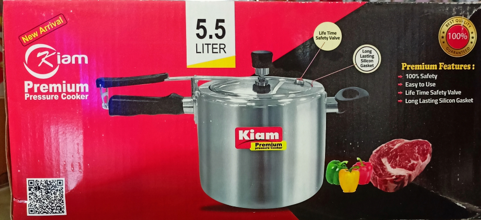 Kiam Classic Pressure Cooker 5 - 5 Ltr - Experience Efficient Cooking ...