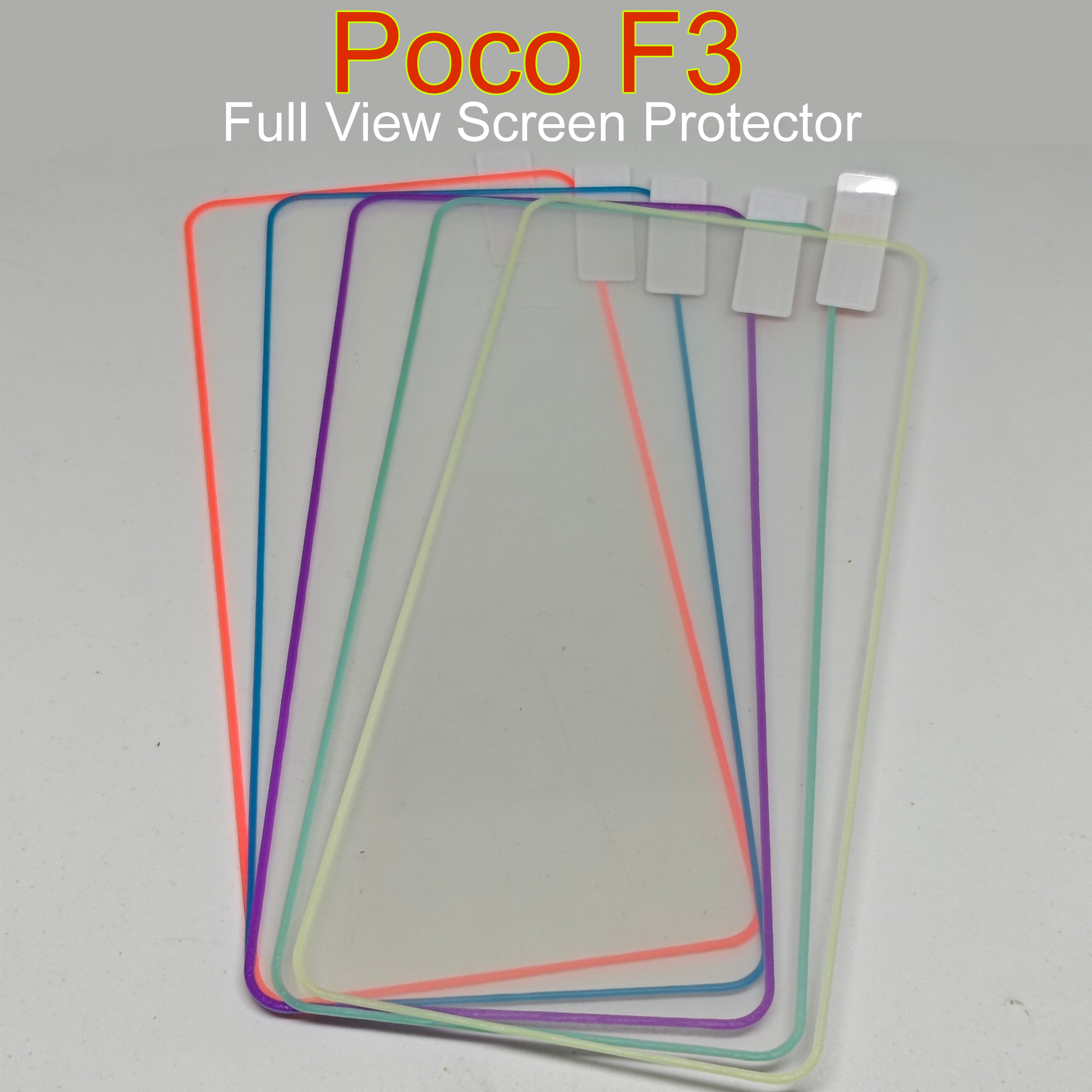 Poco F3 Light Luminous Screen Protector Glow in Dark For Poco F3