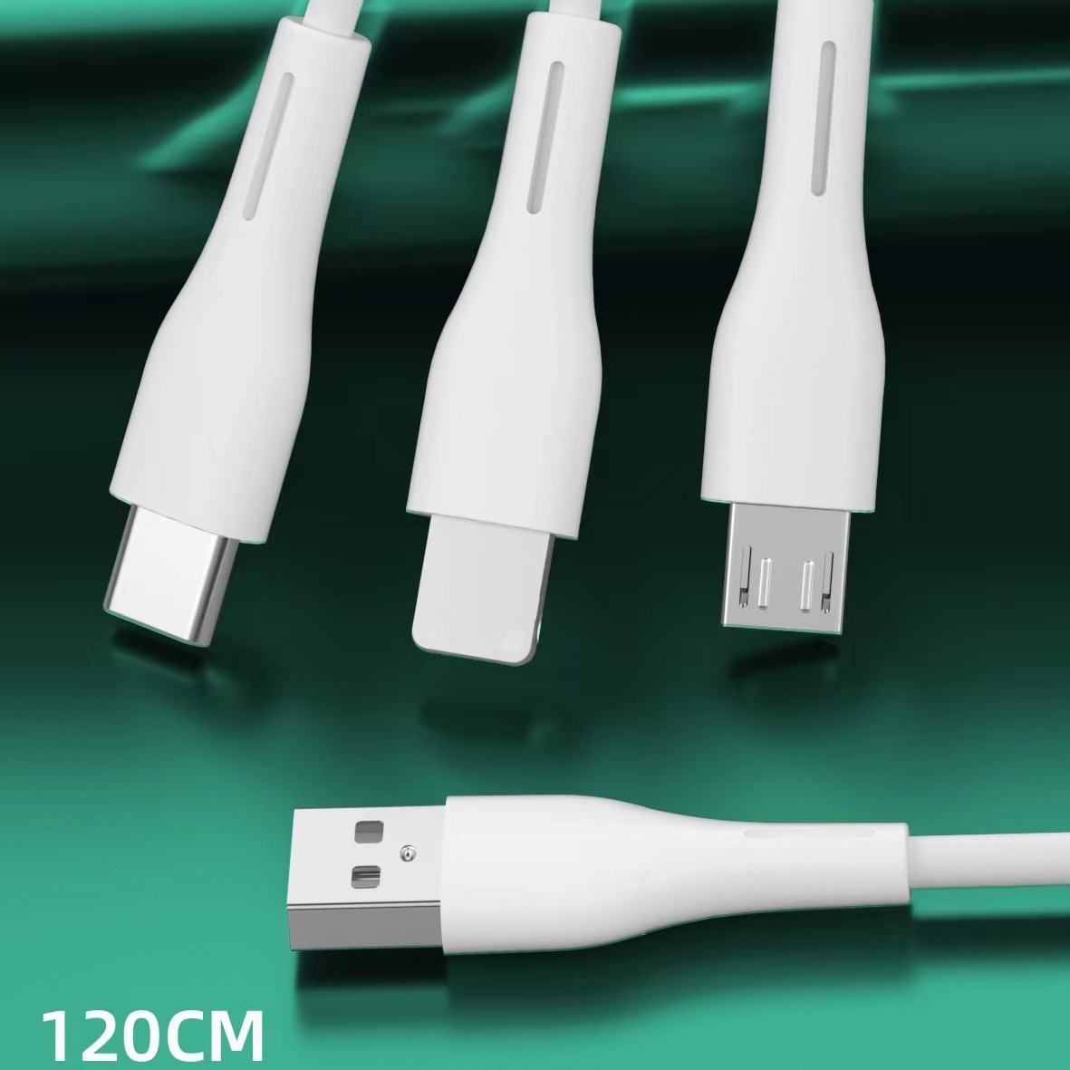 CASETIFY J301 100W 3‑in‑1 Fast Charging Cable