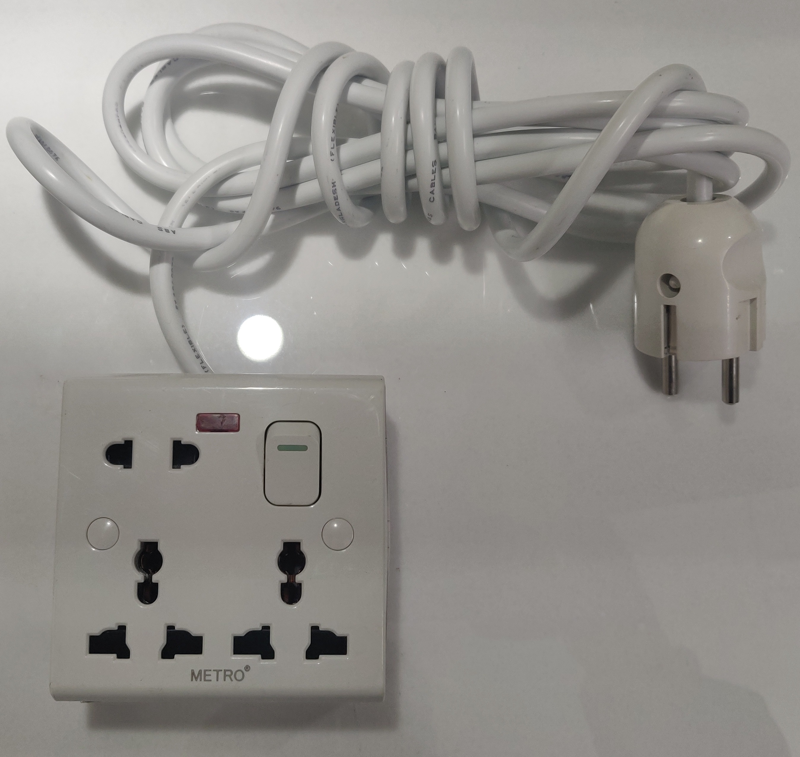 Handmade 3 port / 8 Pin Multi plug (Heavy Duty + Long lasting ...