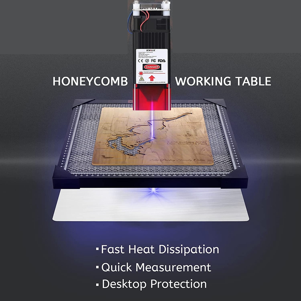 13.78x13.78x0.87 Inch Honeycomb Laser-Bed for Diode Cutting Machine ...