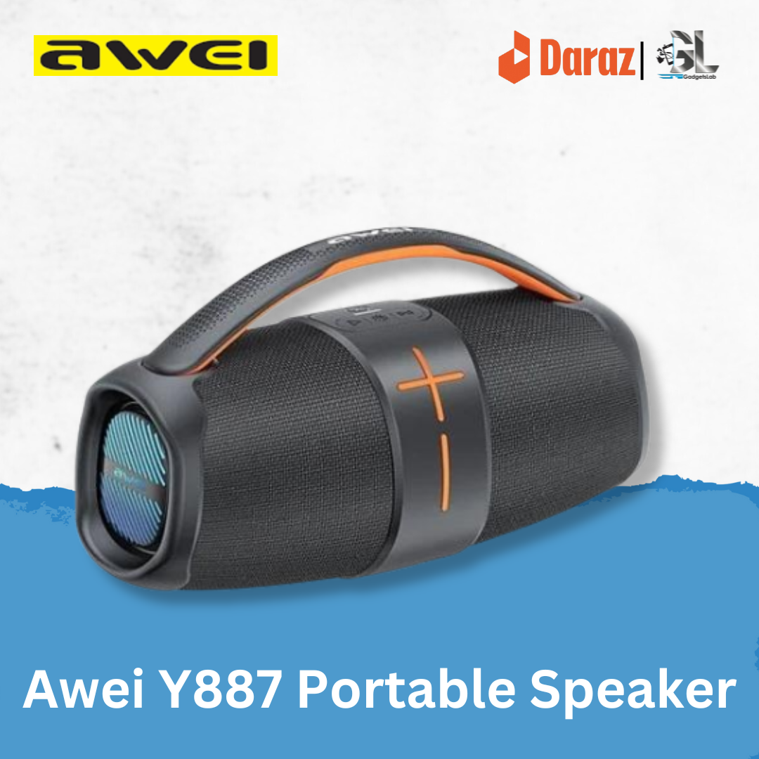Awei Y887 Portable Outdoor Bluetooth Speaker | Daraz.com.bd