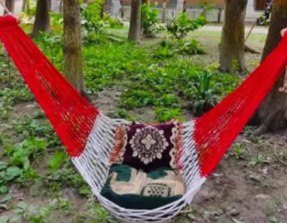 Hand Made Of Wooden Dulna Adult Rope Bed Hanging Dulna Use For All ...