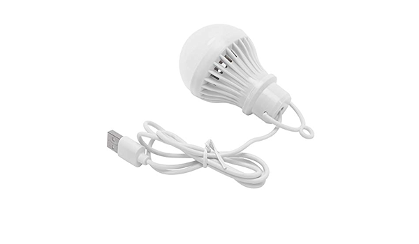 LED Light, DC LED Light, Light with (1 meter USB line) , 5 watt, 5 Volt ...