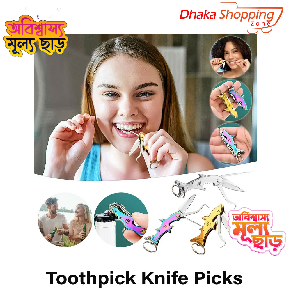 Toothpick Knife Picks Teeth With Ultra-fine Anti-plug Tooth Hook ...