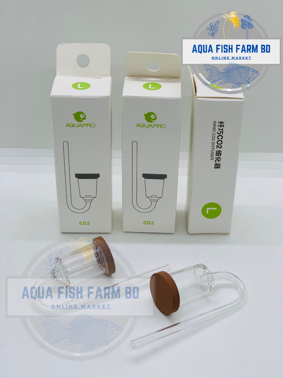 AQUAPRO NANO CO2 Diffuser Large Size For Co2 Fish Tank | Daraz.com.bd