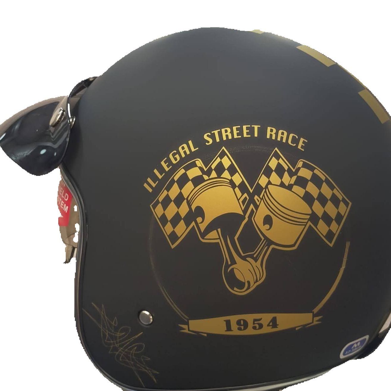 HD Open Face Dot Certified Motorcycle Helmet riders | Daraz.com.bd