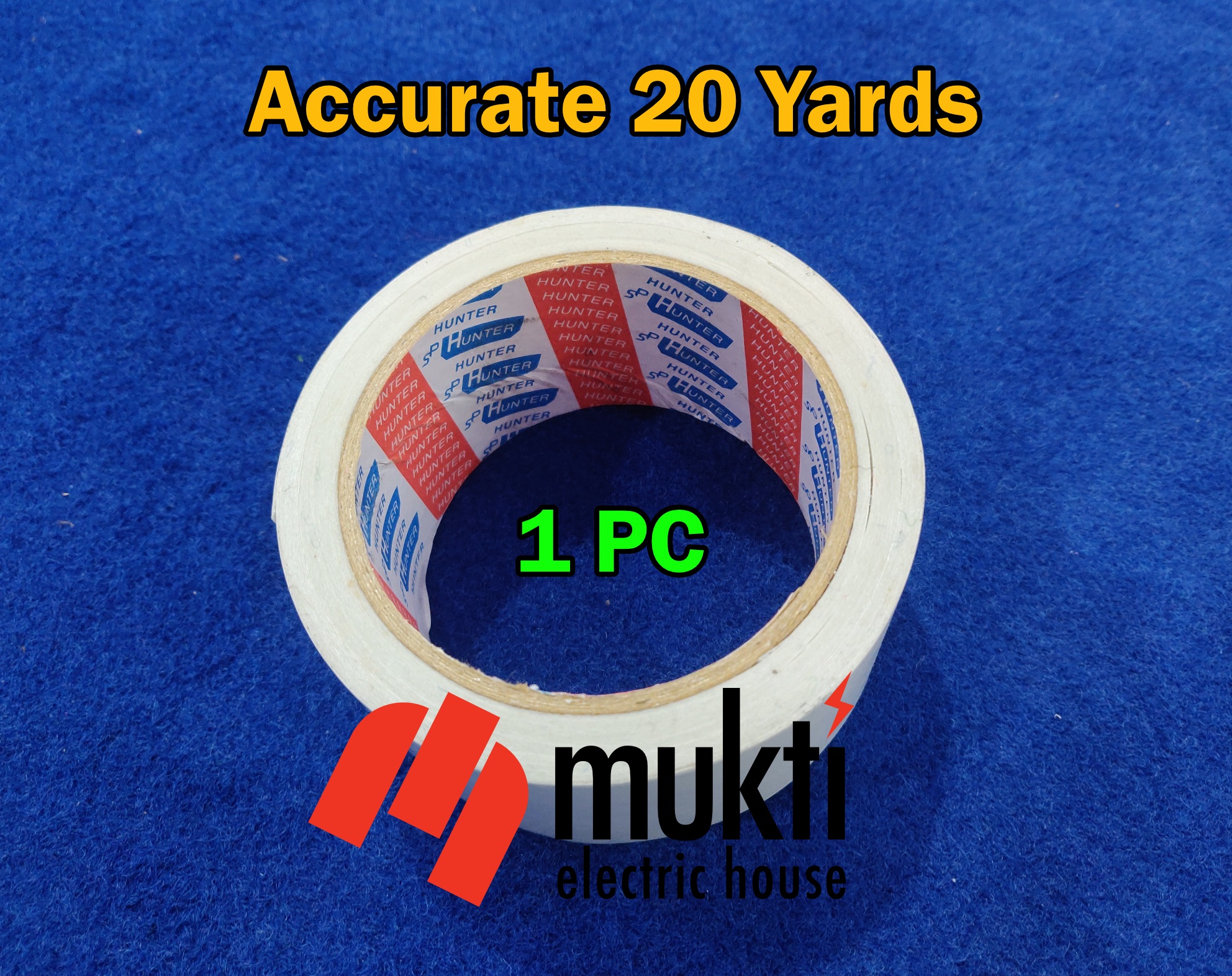 Imported China Both Side 2 Inch Accurate 20 Yards Adhesive Gum Tape ...