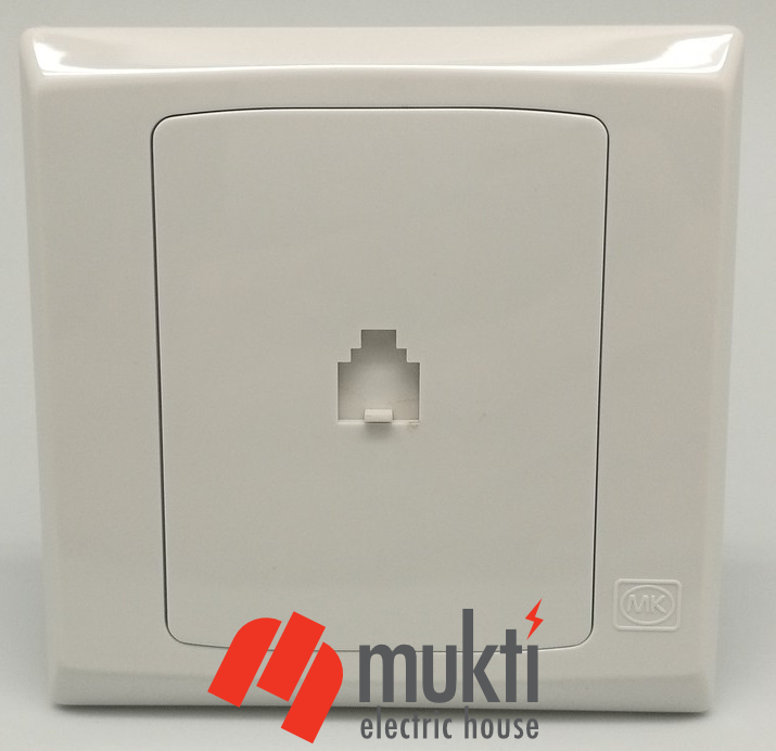 MK Made in Singapore SLIMLINE PLUS Telephone RJ11 Voice American type ...