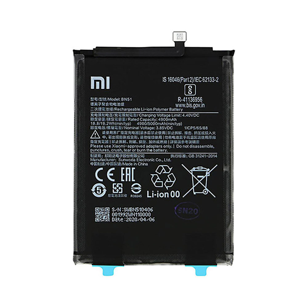 Xiaomi BN53 Battery for Xiaomi Redmi Note 10 Pro Max - 5000mAh | Daraz ...