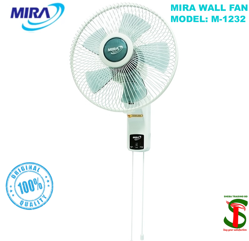 12" Mira Wall Fan M-1232 (Made in Thailand) | Daraz.com.bd