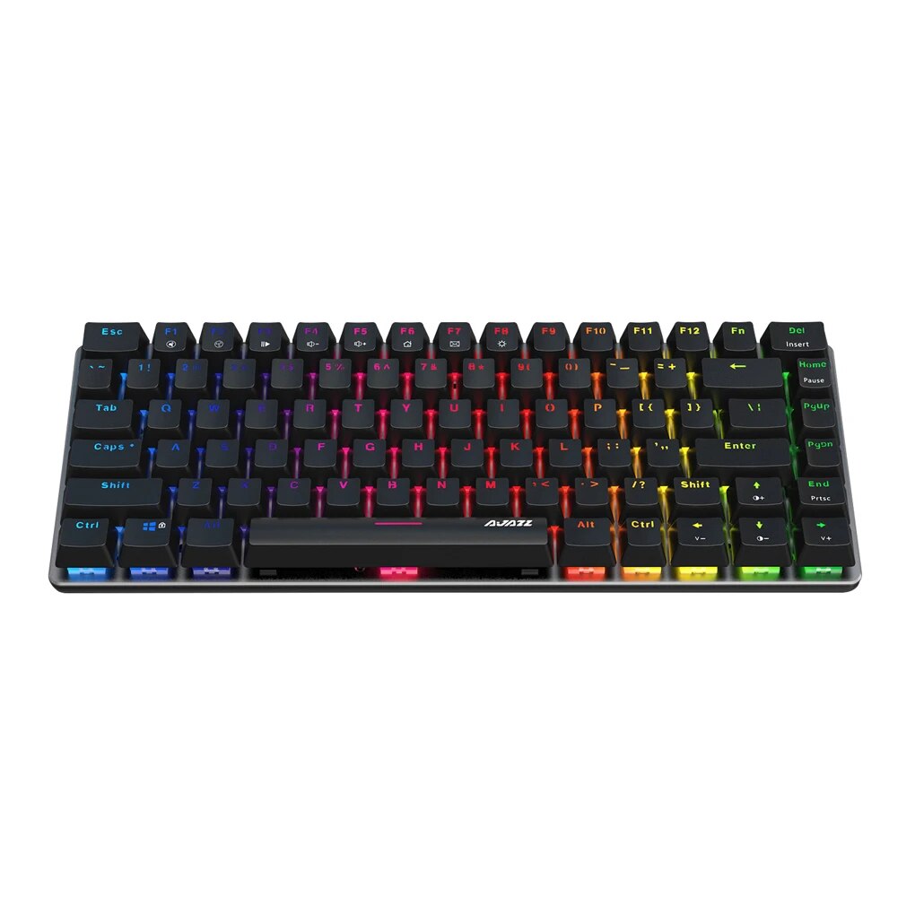 Ajazz AK33 Simple Layout Mechanical Gaming Keyboard 82 Keys Keypad ...
