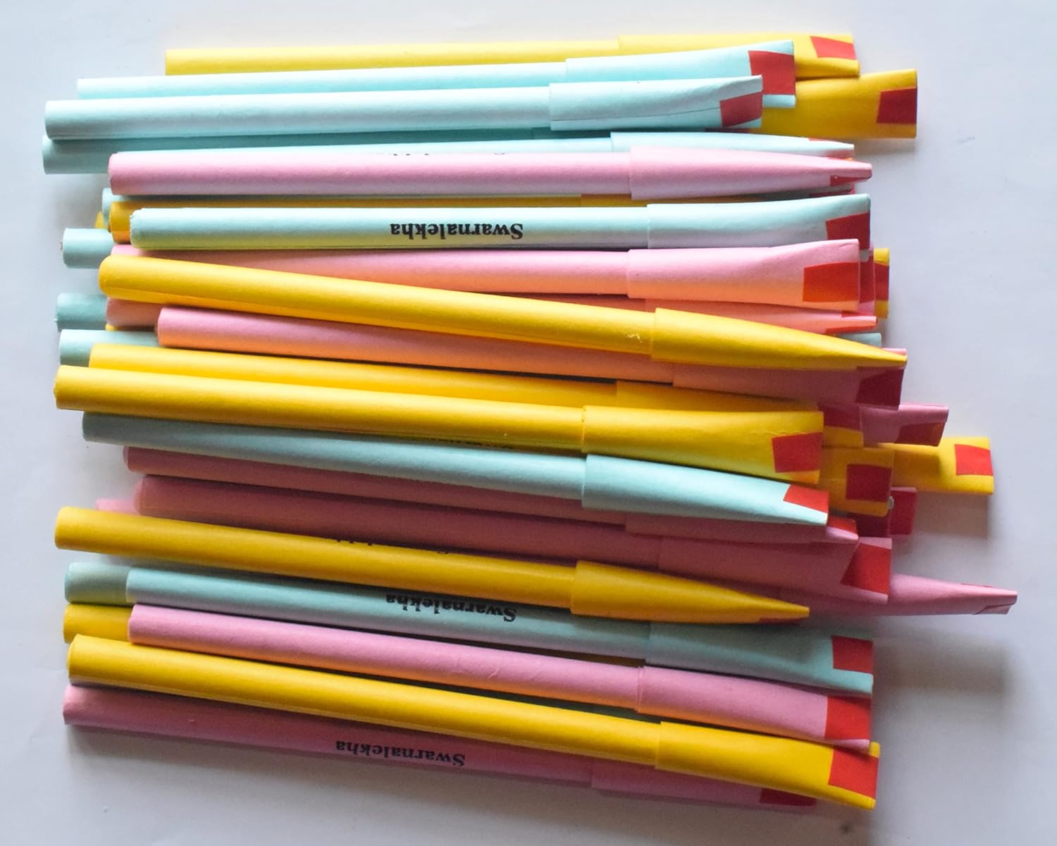 100 Handmade Eco-Friendly Paper Pen 98% Recycled Plantable Seed Pens ...