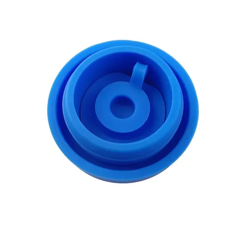 Reusable Bottle Plug Cap for 5 Gallon Water Jug Non-Spill Silicone Anti ...