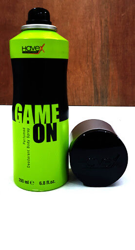 Havex Game On Body Spray For Men 200ml made in UAE