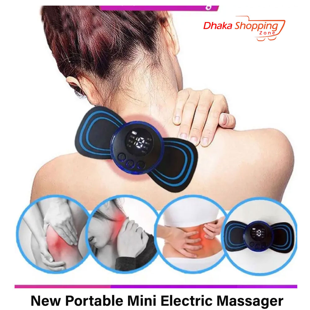 New Portable Mini Electric Massager Back Body Portable With USB ...