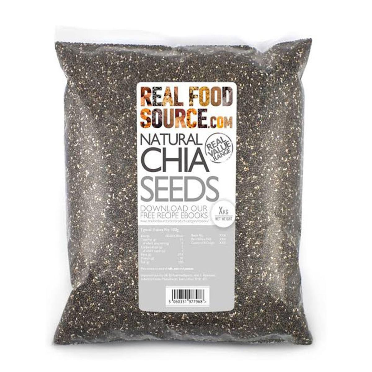 Whole Natural Dark Chia Seeds - 100G Uk {Sia Seed} | Daraz.com.bd