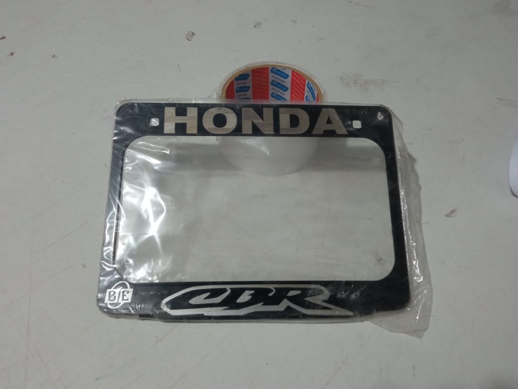 Honda CBR Bike Stainless Steel Digital Number Plate/License Plate Frame ...