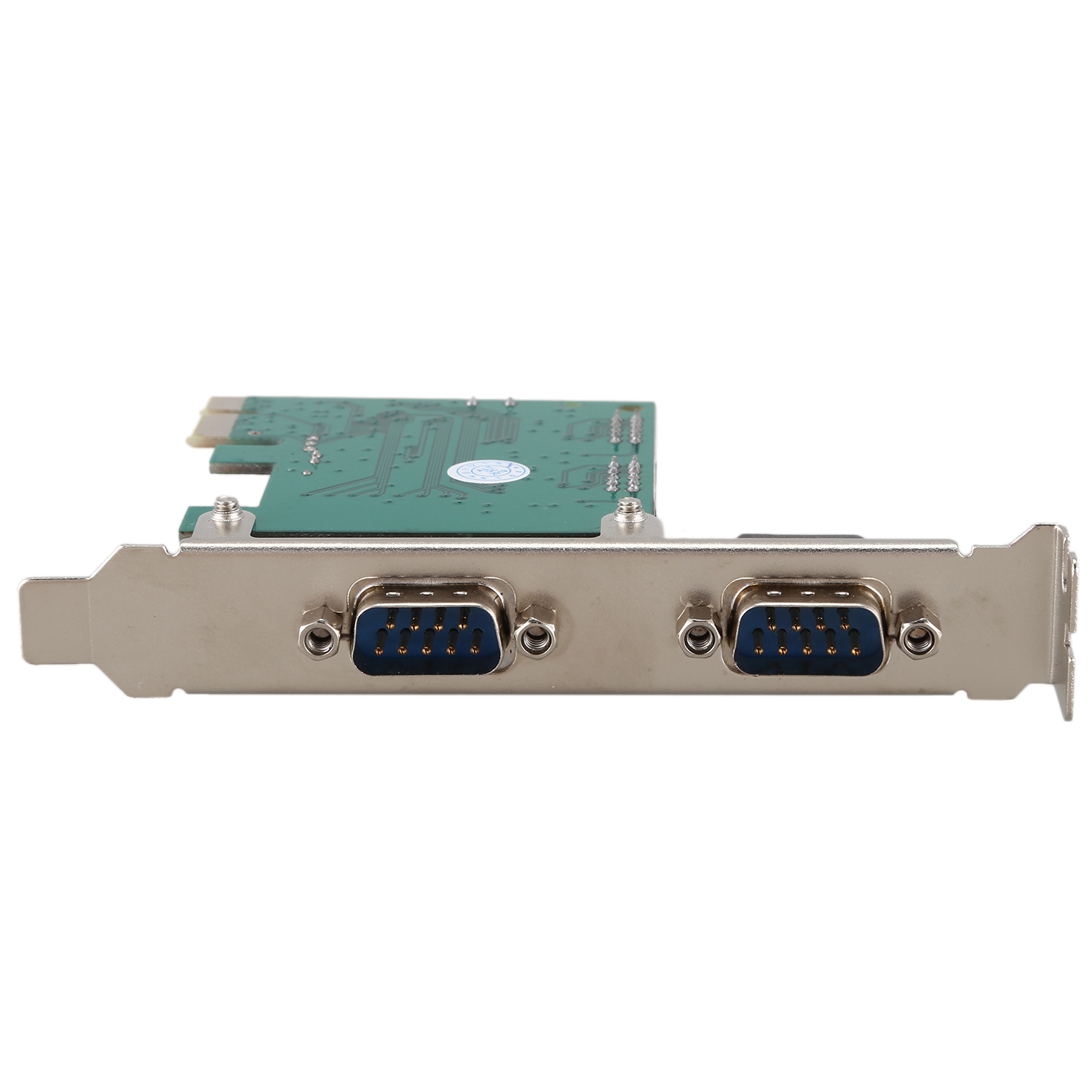 PCI-E PCI Express Dual Serial DB9 RS232 2 Ports Controller Adapter Card ...