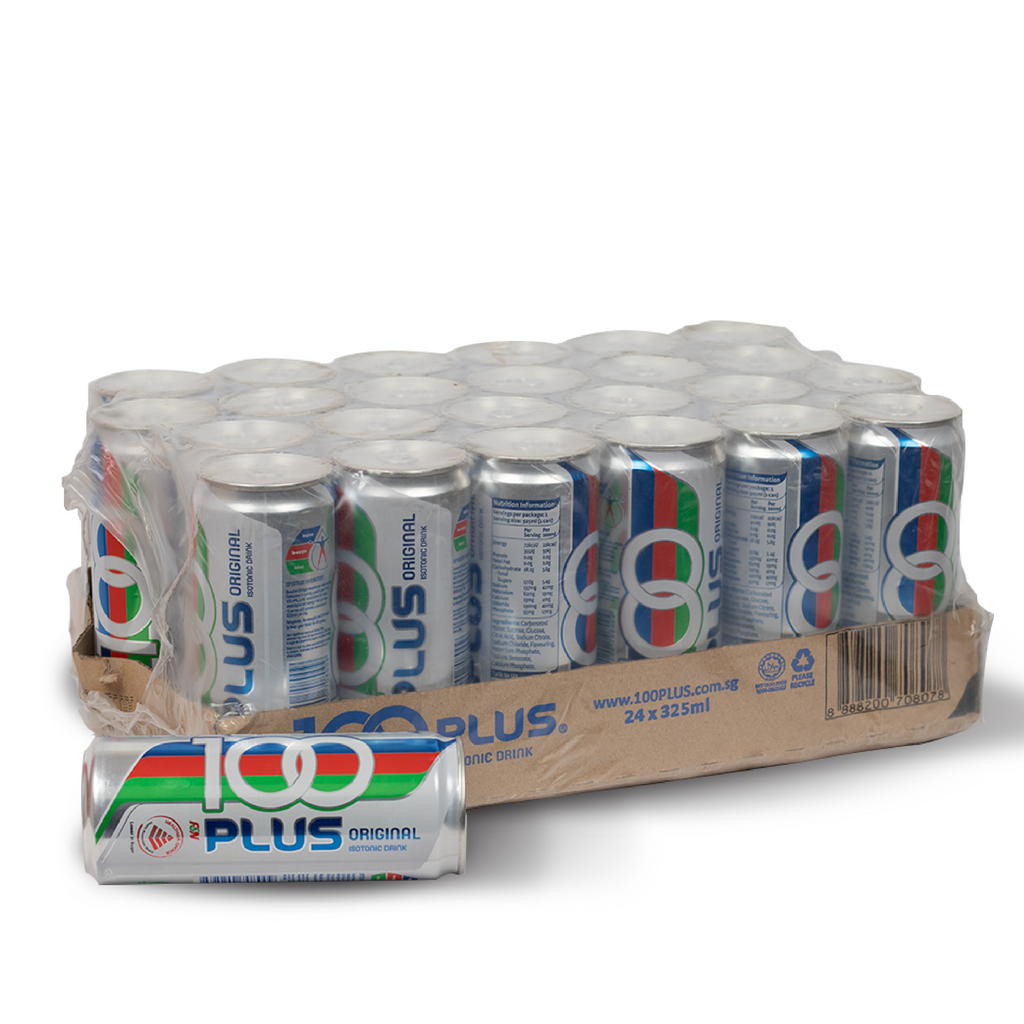 100 Plus Can Soft drinks 24 pieces - Full Case 330ml | Daraz.com.bd