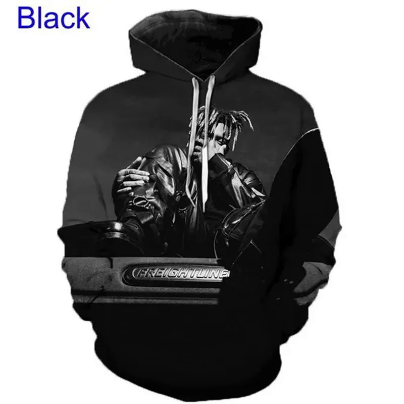 Juice WRLD Rapper Hoodie Men Clothing 3D Jarad Anthony Higgins Print ...