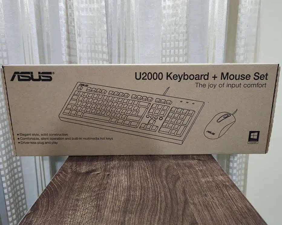 ASUS U2000 Wired Keyboard and Mouse Combo | Daraz.com.bd