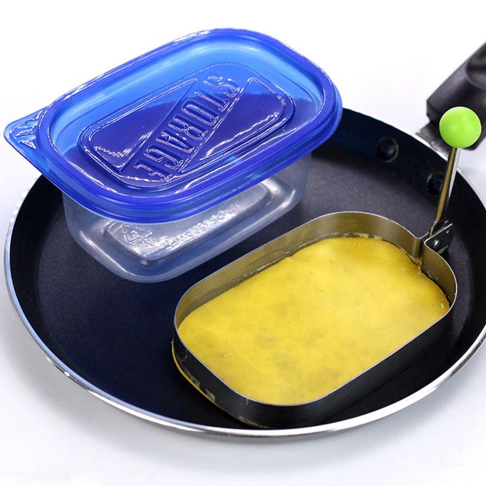 Kitchen Pancake Non-stick Stainless Steel Cooking Pancake Shaper Egg ...