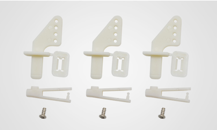 3Set Control Horns with Clevis for Fixed Wing Model Aircraft DIY ...