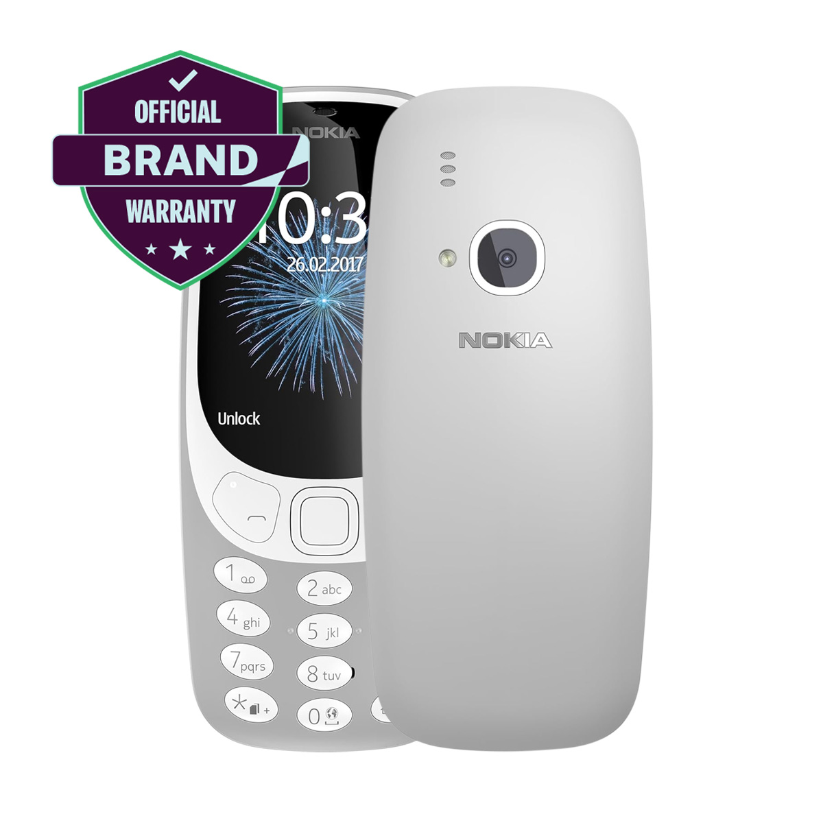 Nokia 3310 Dual Sim Grey Colour | Daraz.com.bd