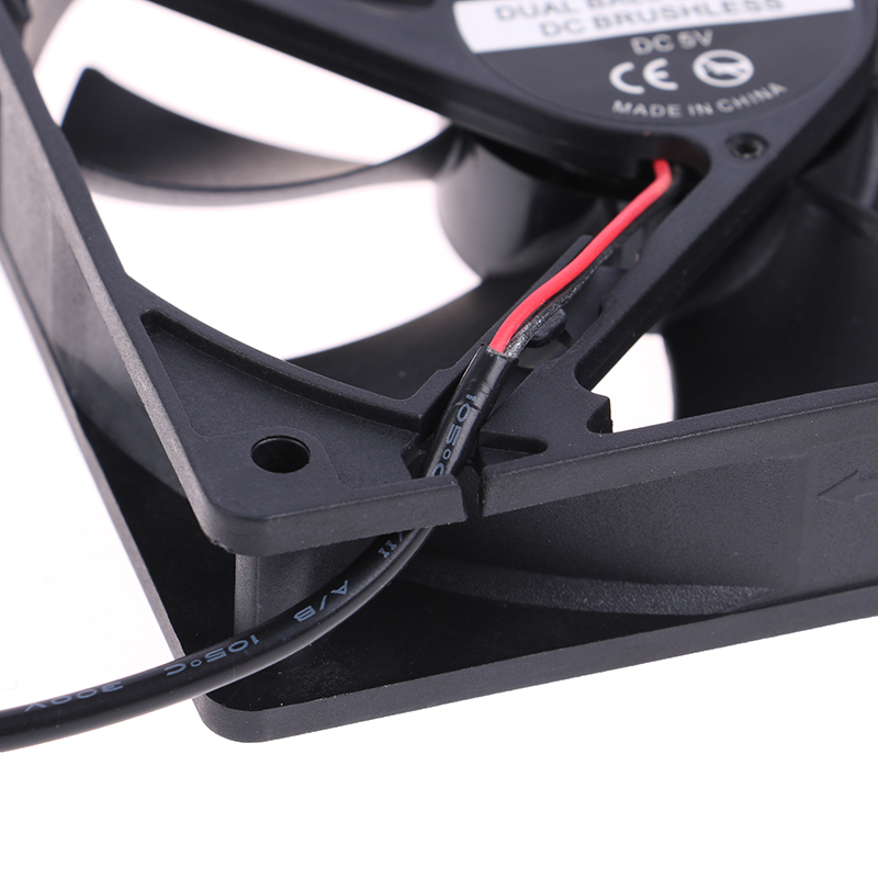 【FUPANG】12025 fan DC brushless cooling fan USB 2pin PC computer case ...