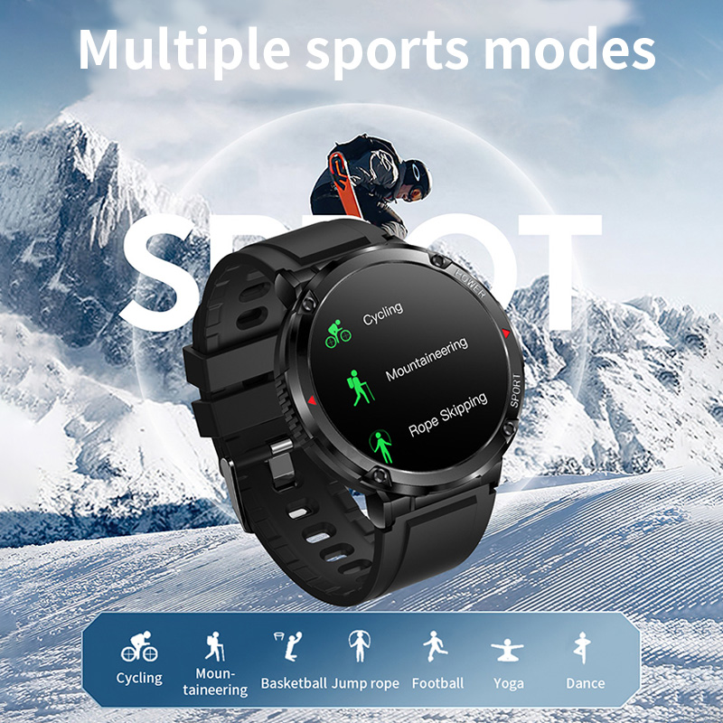 LIGE 2023 Bluetooth Call Smartwatch 600 mA Big Battery Men Smart Watch ...