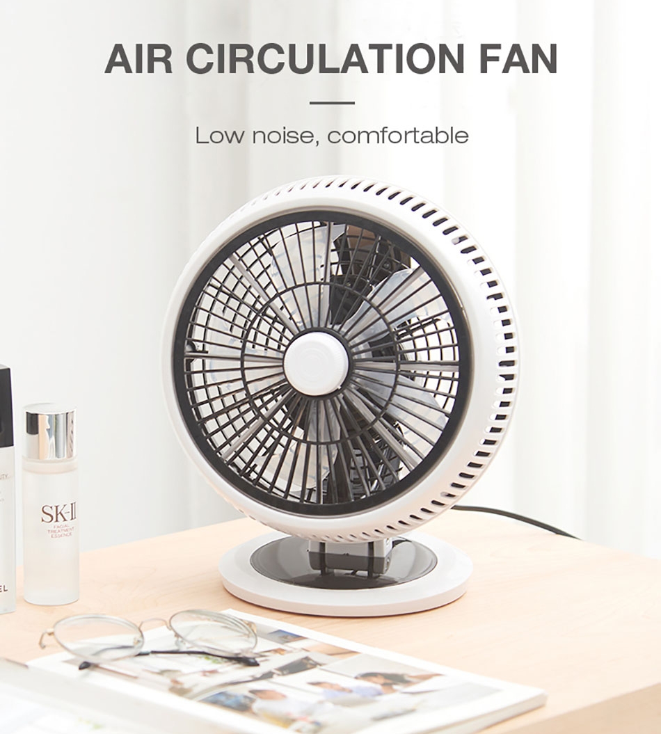 Desk Fan 10 inch Table Fan 10 inch circulator fan copper motor Low ...