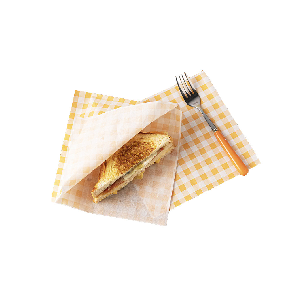（New）50pc Food Grade Greae Paper Food Wrapper Wrapping Paper For Bread ...