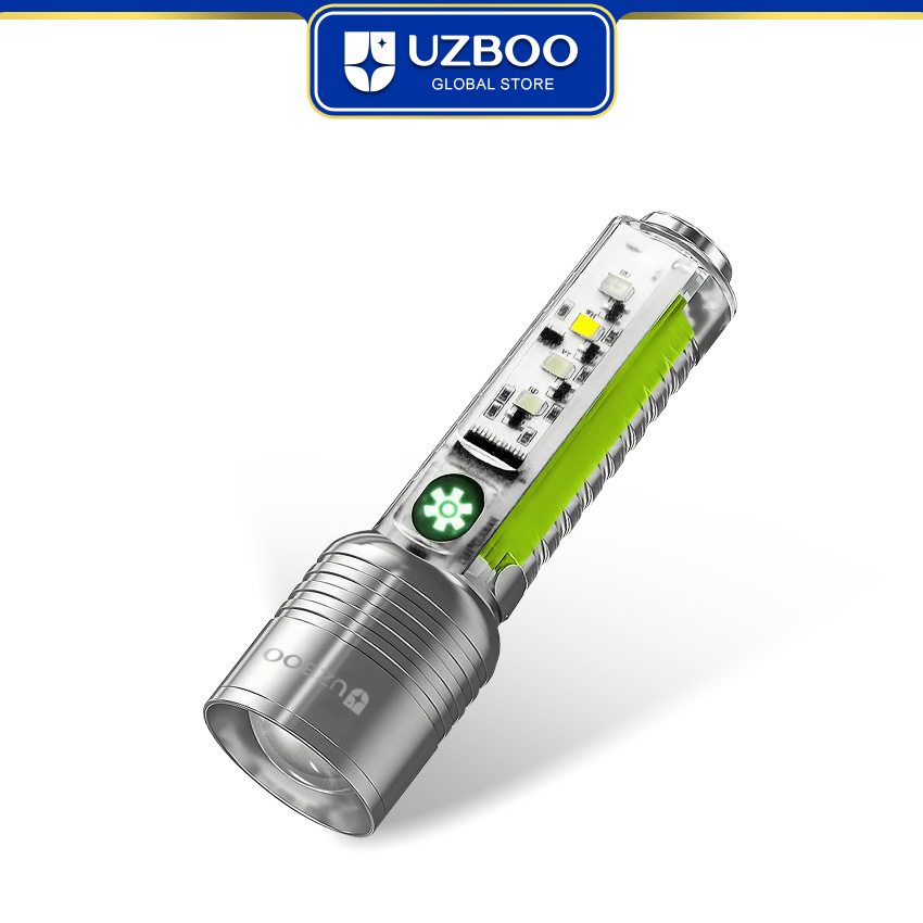 UZBOO Keychain Light Ultra Small Mini Multi-function Flashlight ...