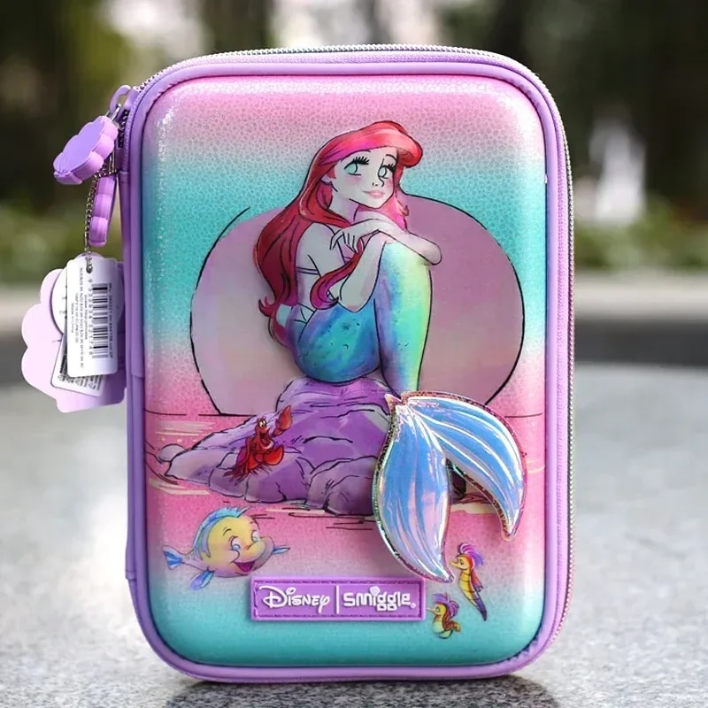 Disney Genuine Smiggle Mermaid School Bag Pencil Case Notebook Kid ...