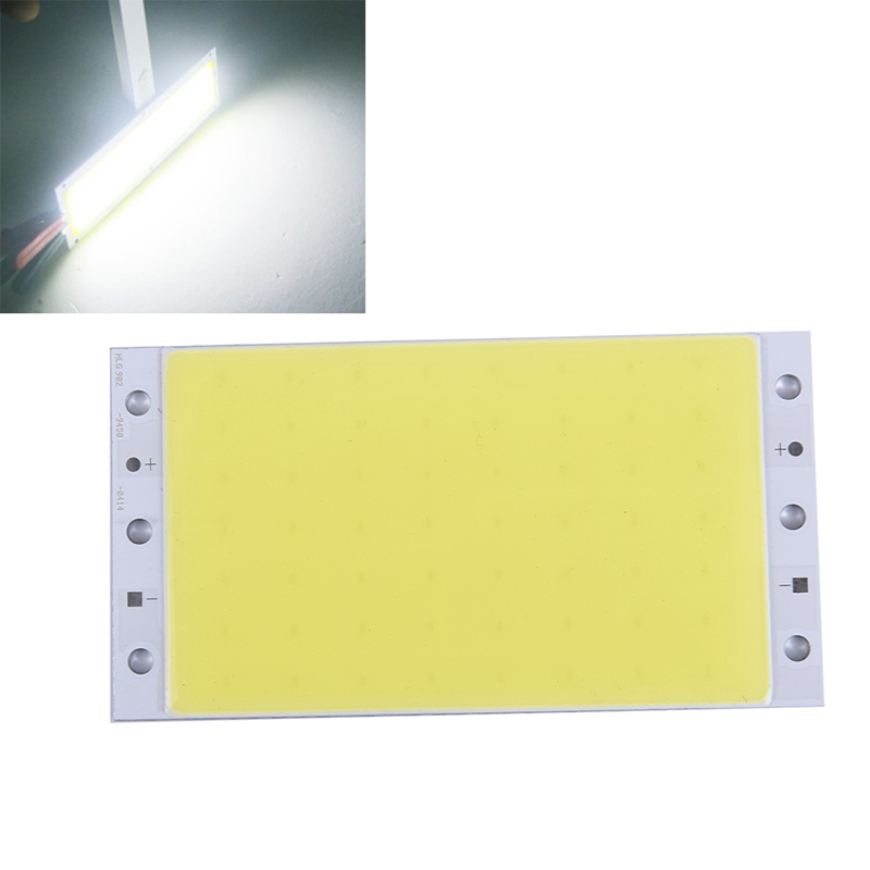 COB LED Panel Light 94x50MM Ultra Bright Strip Lamp 10W COB Board LED ...