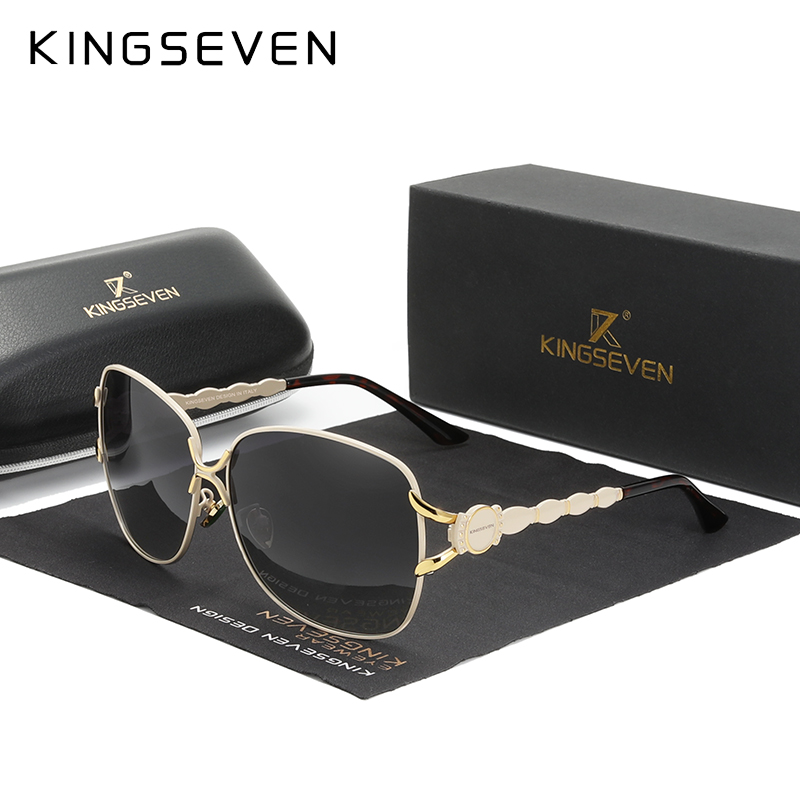 KINGSEVEN Women's Sun Glasses Elegant Polarized Sunglasses For Women ...