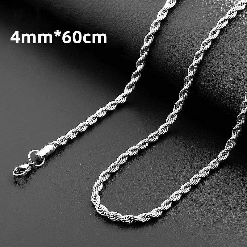 XL Stainless Steel Necklace Box Decorative Men's and Women's Korean ...
