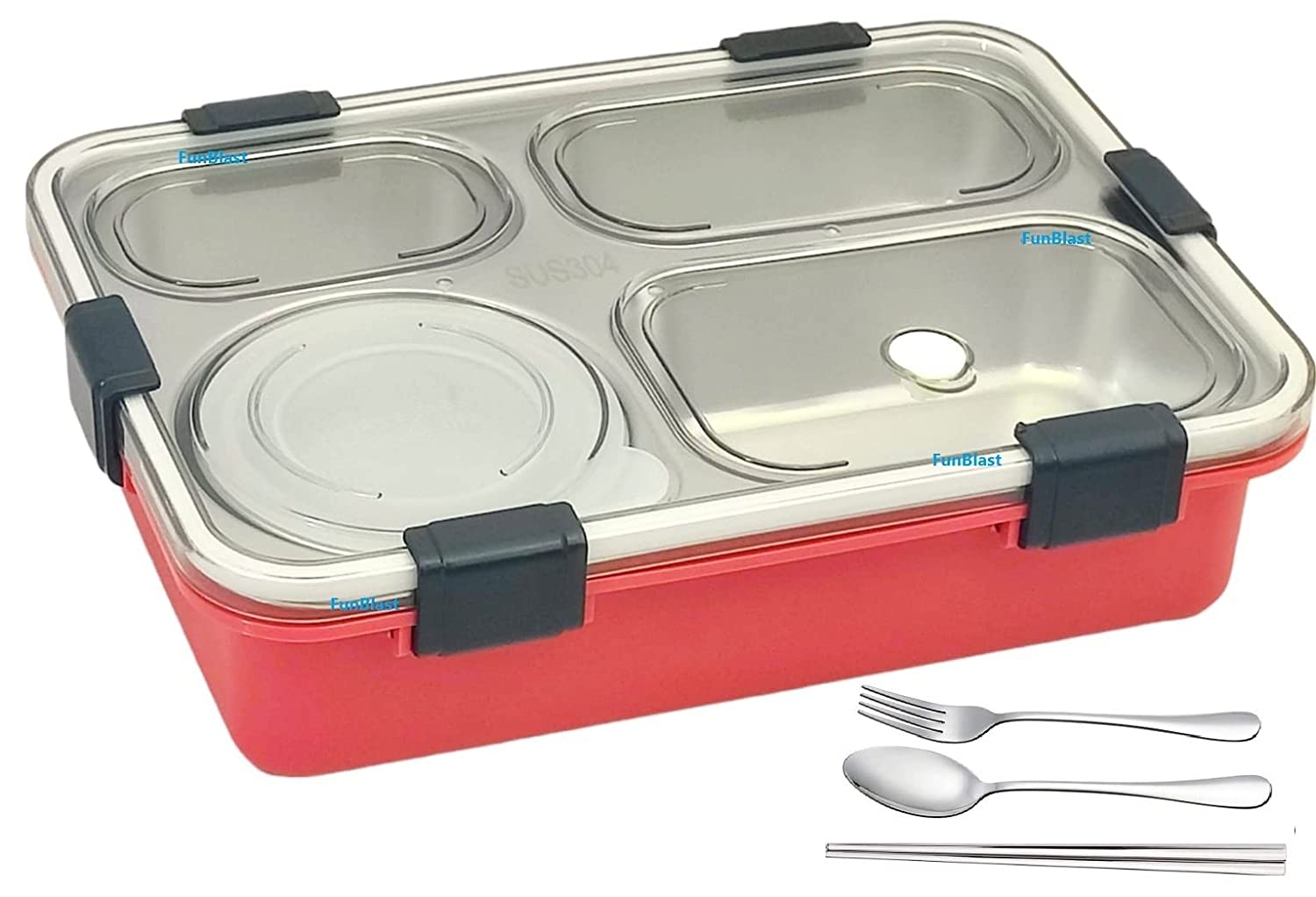 FunBlast Lunch Box - Microwave Heating Special Lunch Box - Convenient ...