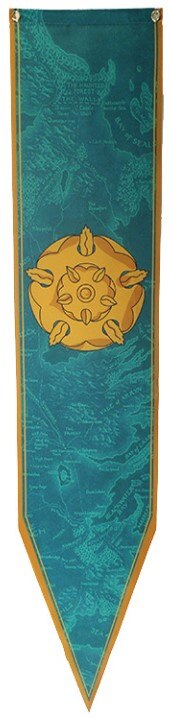 HQ Satin Got Home Decorative Flags Westeros Map 7 Kingdoms House ...