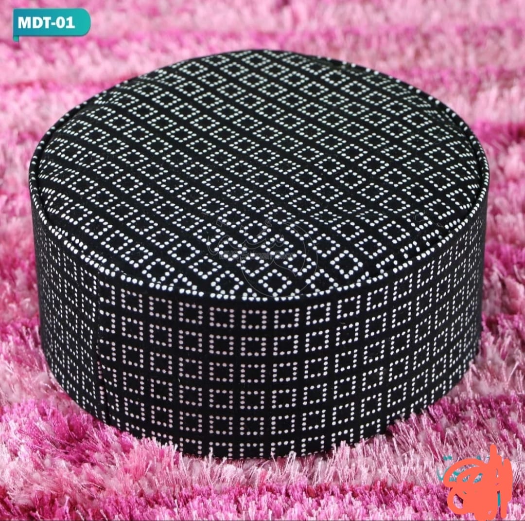Black Color Beautiful Design Islamic Items Malaysian Tupi For Men - Cap ...