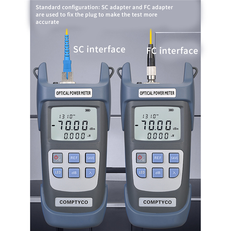Optical Power Meter with FC/SC Adapter(OPM -70 -+10DBm) | Daraz.com.bd