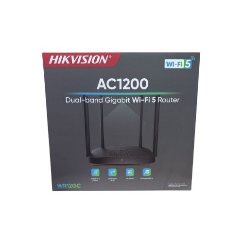 Hikvision DS-3WR12C AC1200 1200Mbps Dual Band WiFi Router