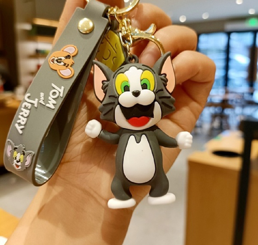 Tom And Jerry pendant keyring keychain | Daraz.com.bd