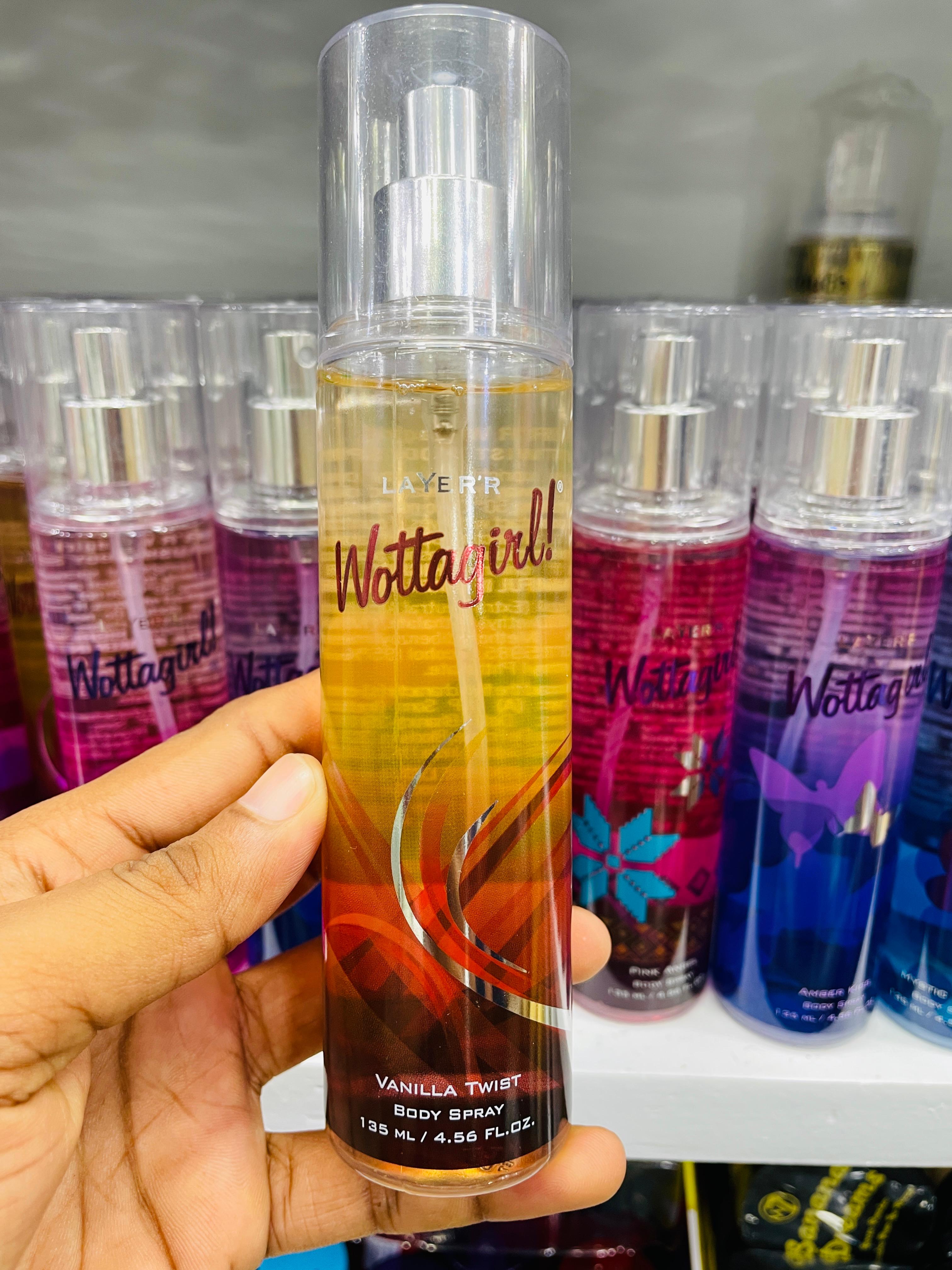 Layer'R Wottagirl Vanilla Twist Fragrant Body Splash For Women 135Ml
