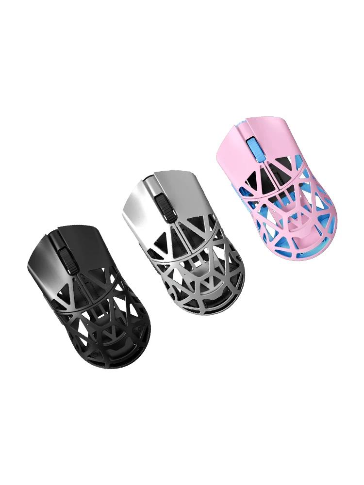 WLMOUSE Gamer Mouse Aluminum Alloy USB/2.4G Wireless Mouse Lightweight ...