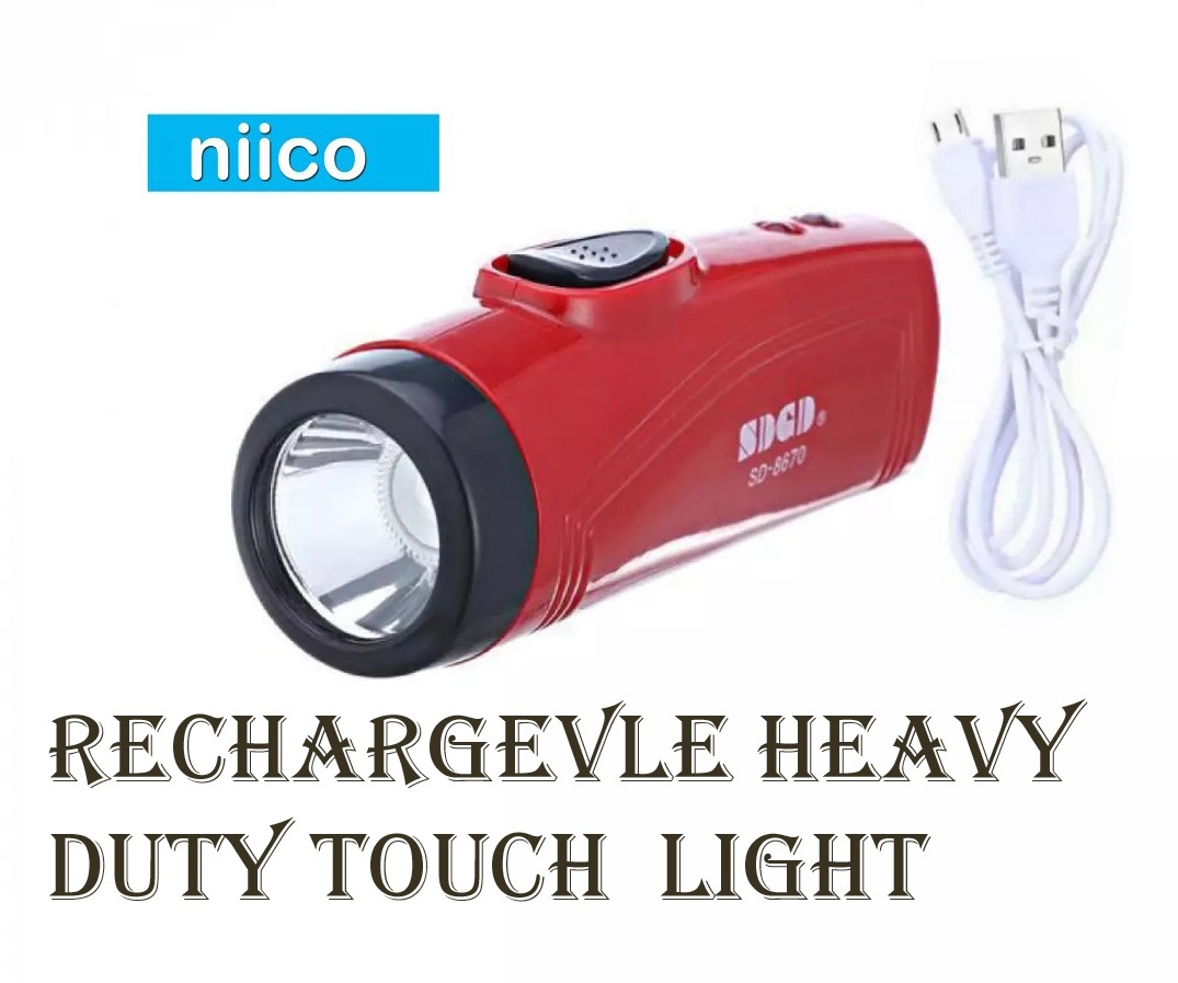 Rechargeable LED Torch Light with Money checker | Daraz.com.bd