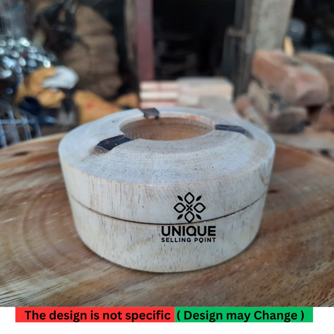 Wooden Ashtrey for Smart Home and Office - Smoking Ashtray | Daraz.com.bd