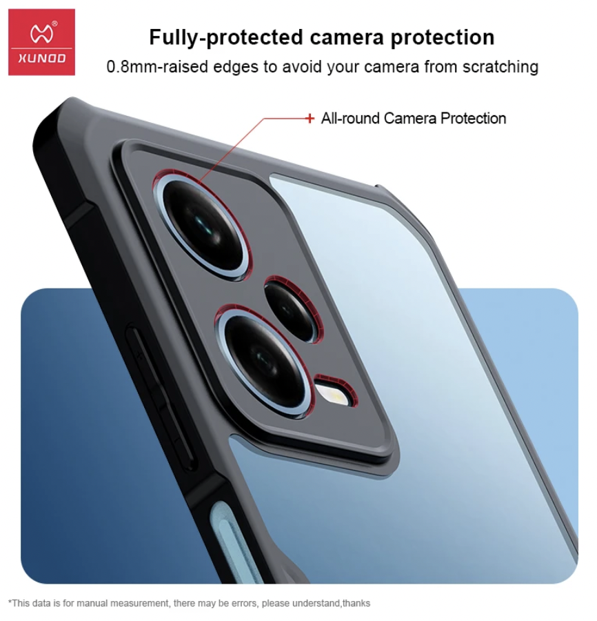 Xundd [ Galaxy A55 5G ] Beatle Clear Hybrid Shock Proof Armor Case for Samsung Galaxy A55 5G ...